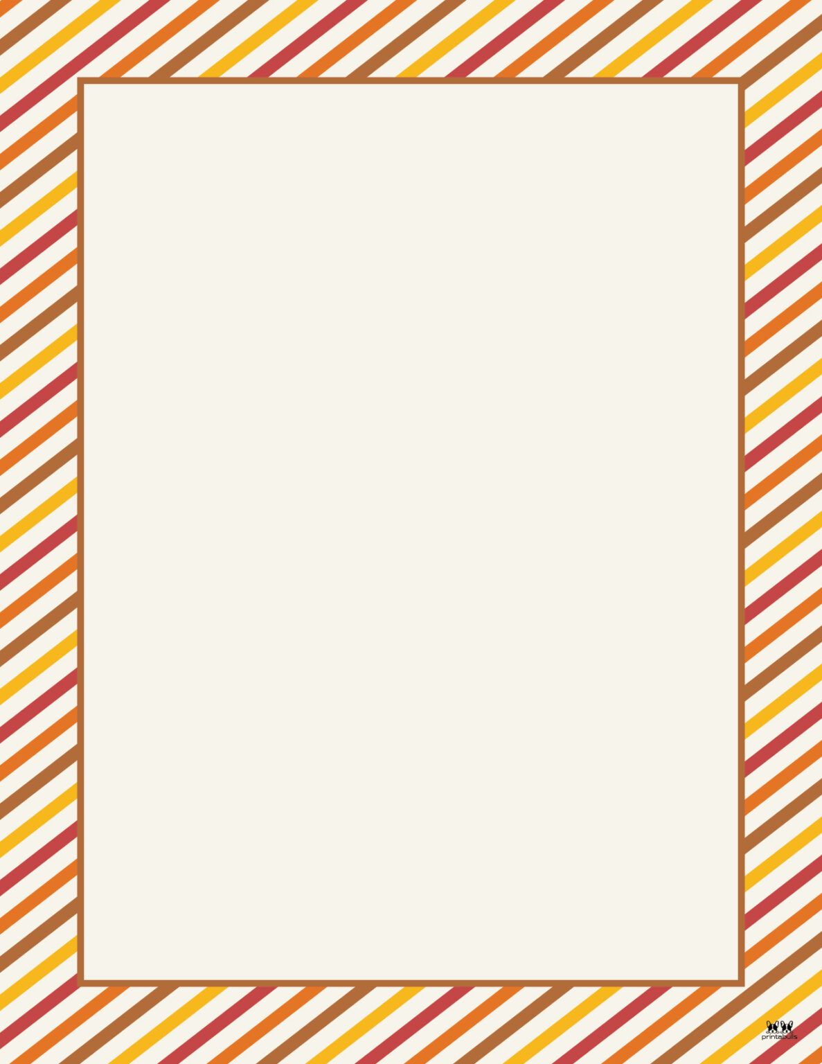 Thanksgiving Borders & Frames - 41 FREE Pages | Printabulls