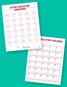 30 Day Challenge Printables | Printabulls