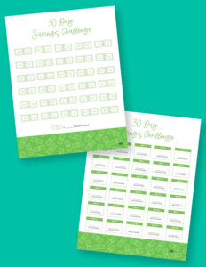 30 Day Challenge Printables | Printabulls
