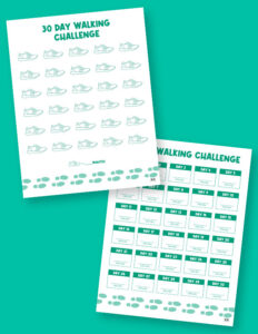 30 Day Challenge Printables | Printabulls