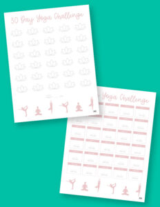 30 Day Challenge Printables | Printabulls