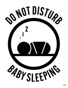 Do Not Disturb Signs - 25 FREE Printables | Printabulls