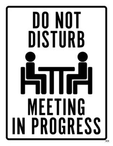 Do Not Disturb Signs - 25 FREE Printables | Printabulls