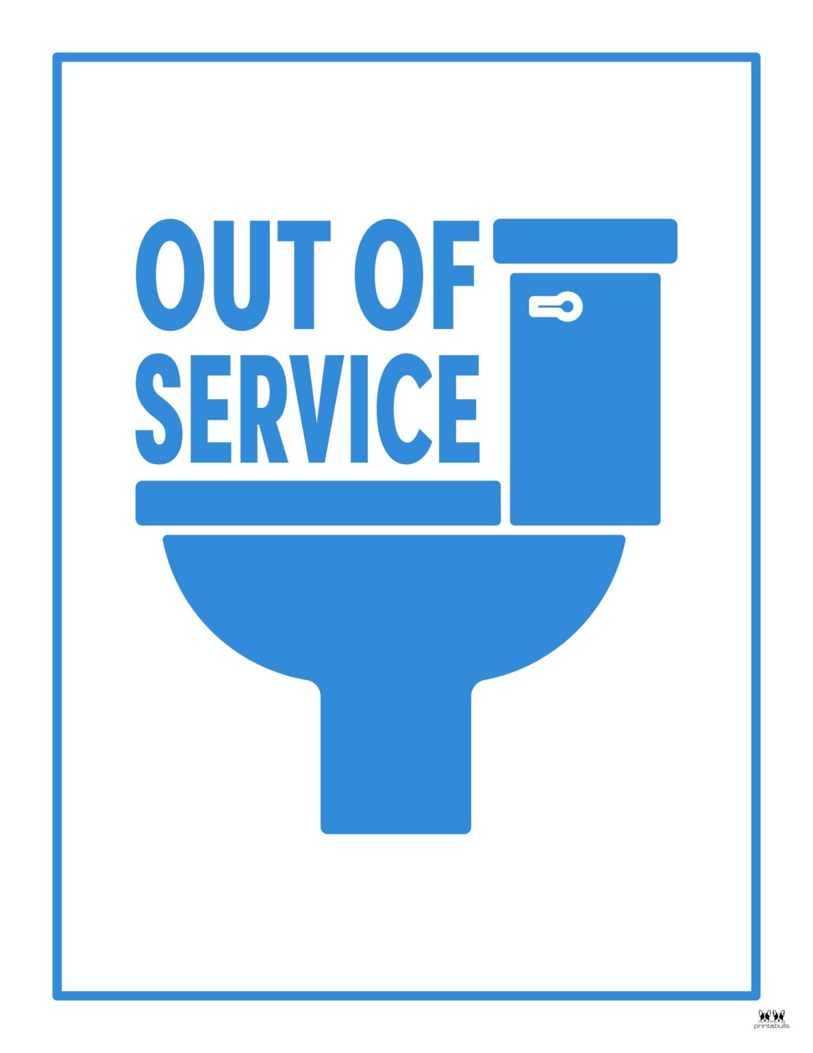 Out Of Service Signs - 25 FREE Printables | Printabulls