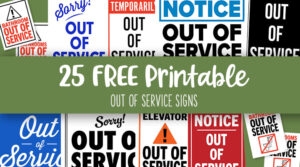 Free Printable Signs | Printabulls