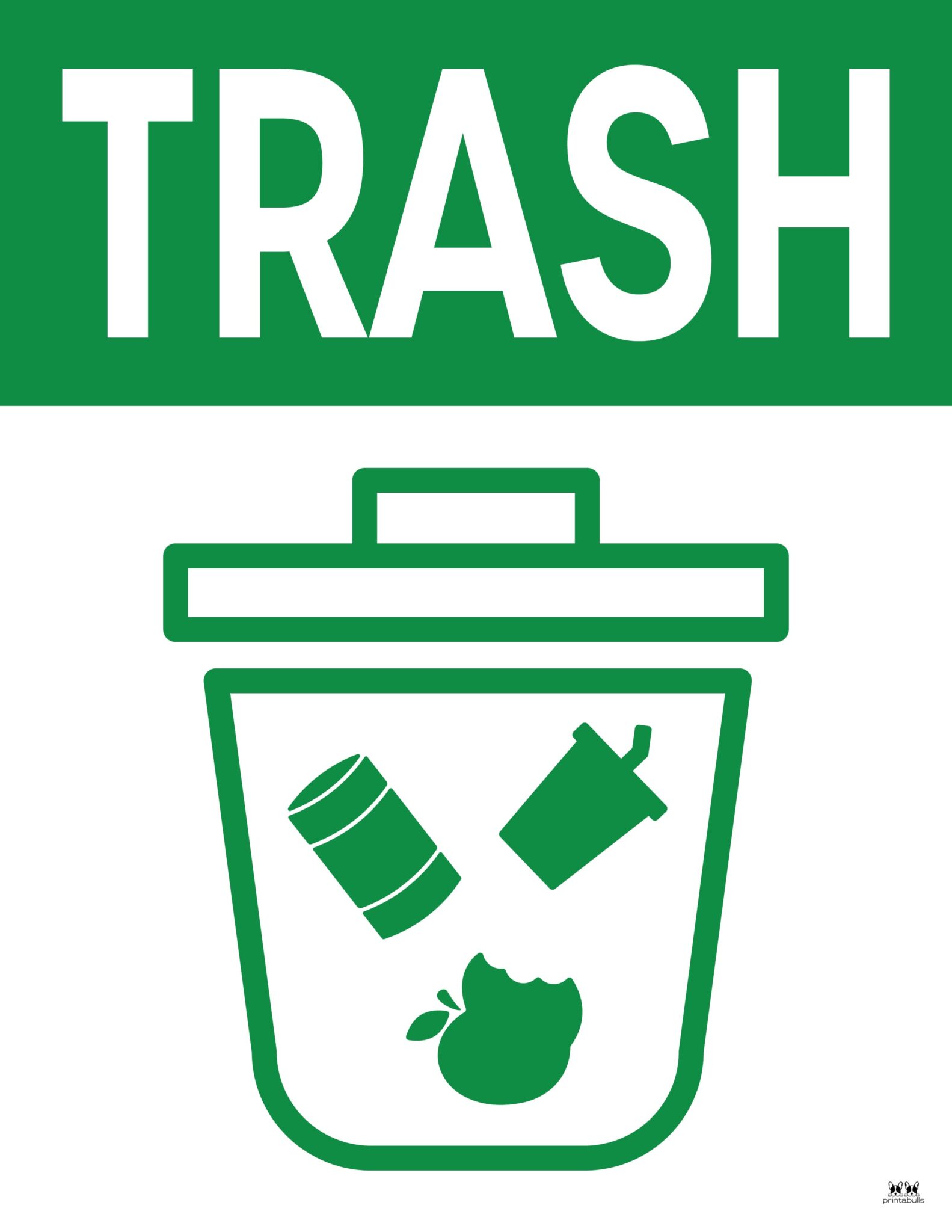 Trash Signs 20 FREE Printables Printabulls Trash Signs 20 FREE Printables Printabulls