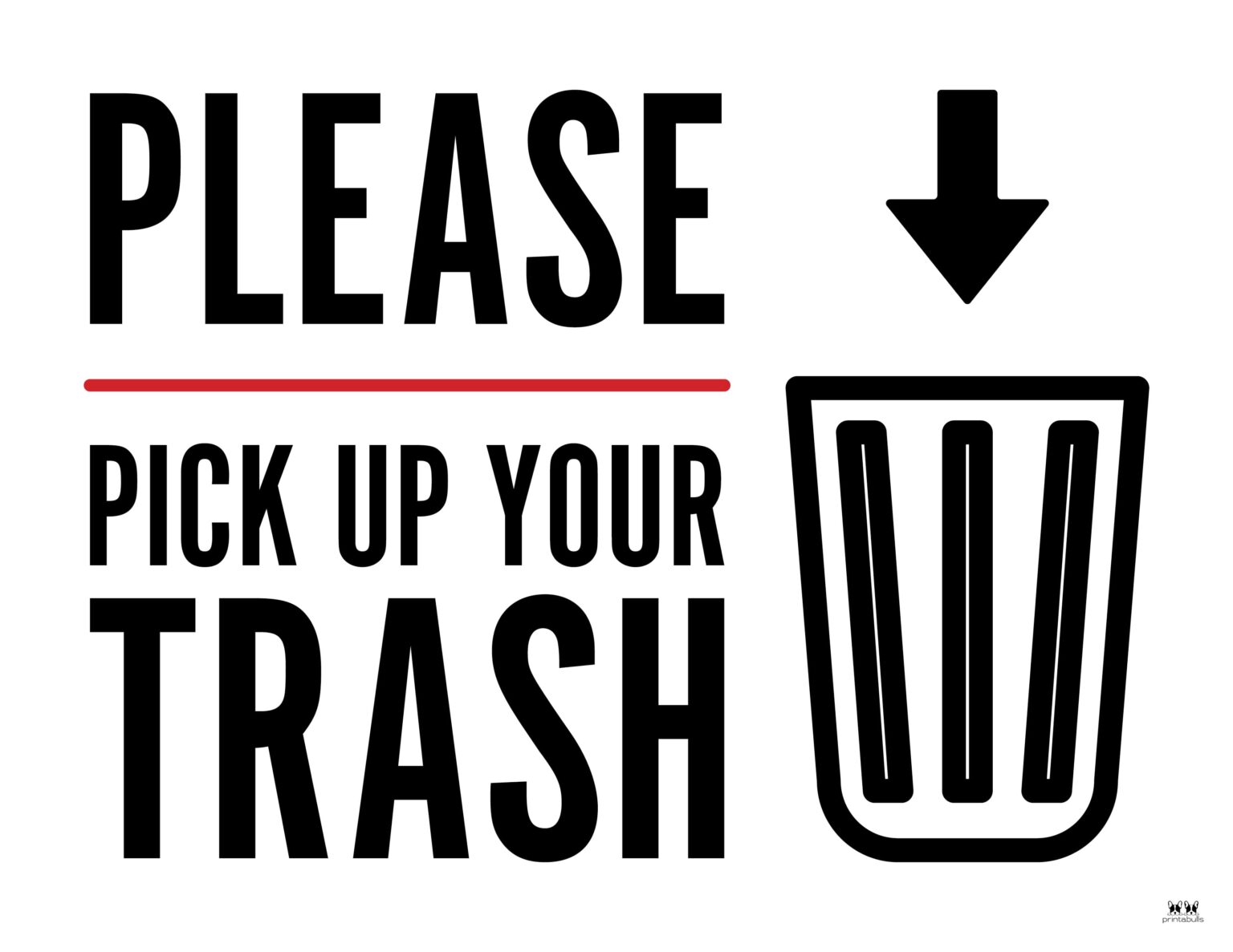 Trash Signs 20 FREE Printables Printabulls Trash Signs 20 FREE Printables Printabulls