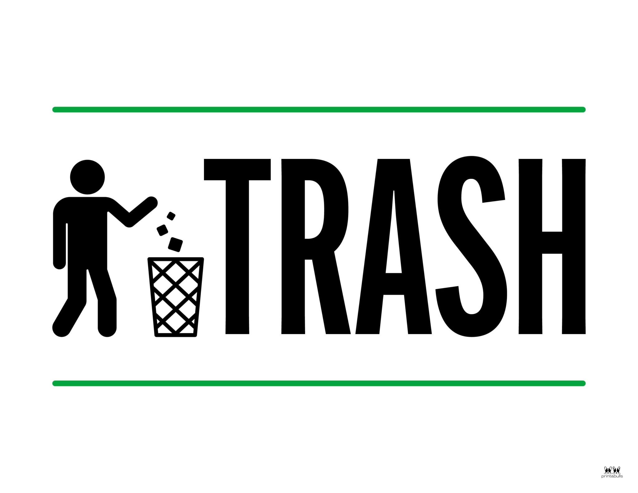 Trash Signs 20 FREE Printables Printabulls Trash Signs 20 FREE Printables Printabulls