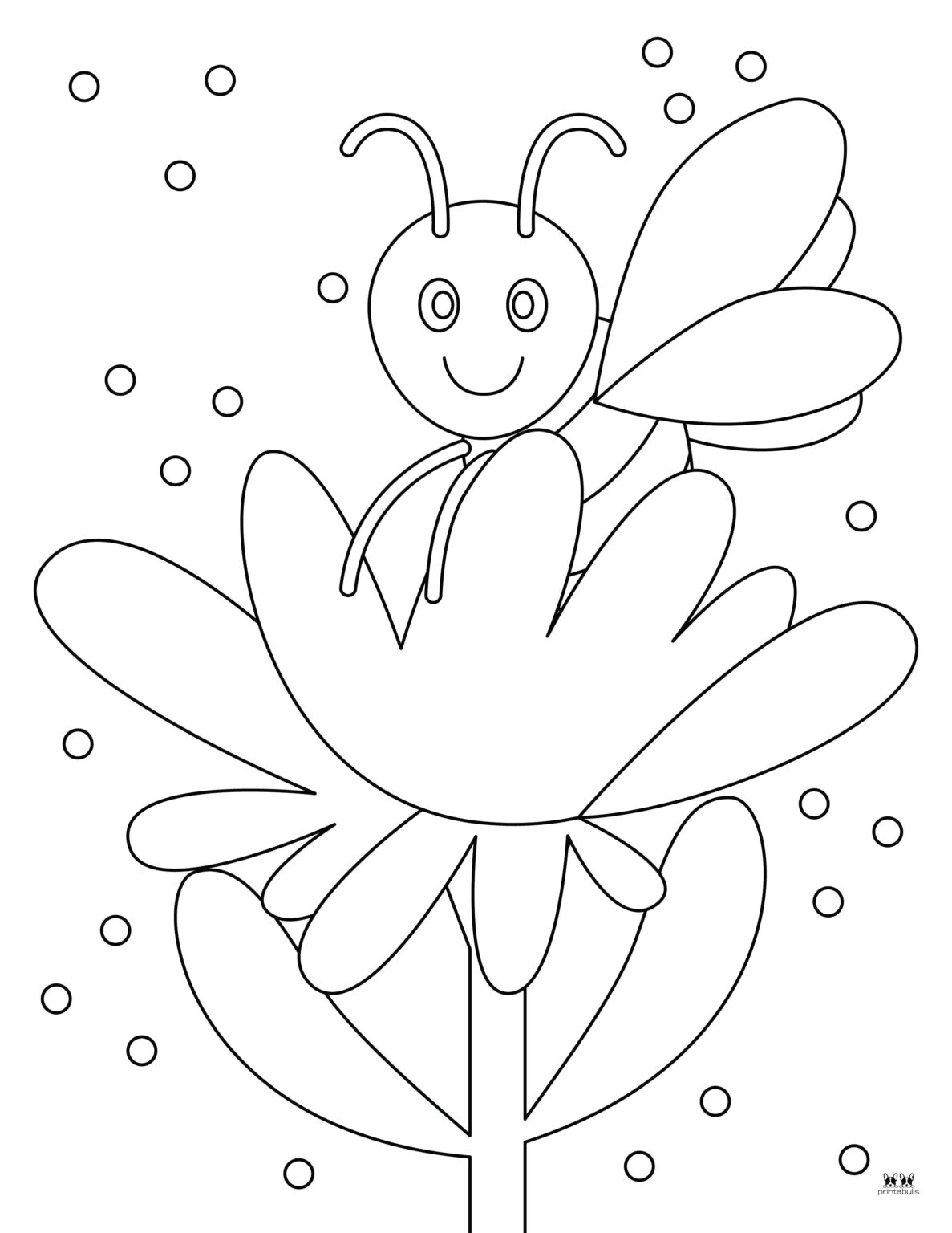 Bee Coloring Pages - 40 FREE Pages | Printabulls