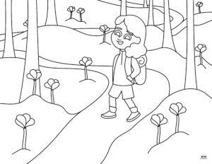 Camping Coloring Pages - 25 FREE Printables | Printabulls