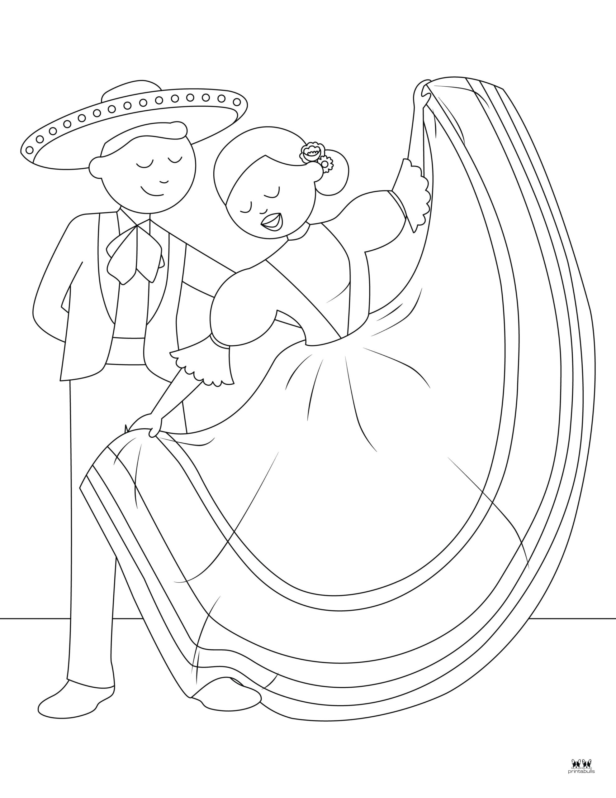 Cinco de Mayo Coloring Pages - 25 FREE Pages | Printabulls
