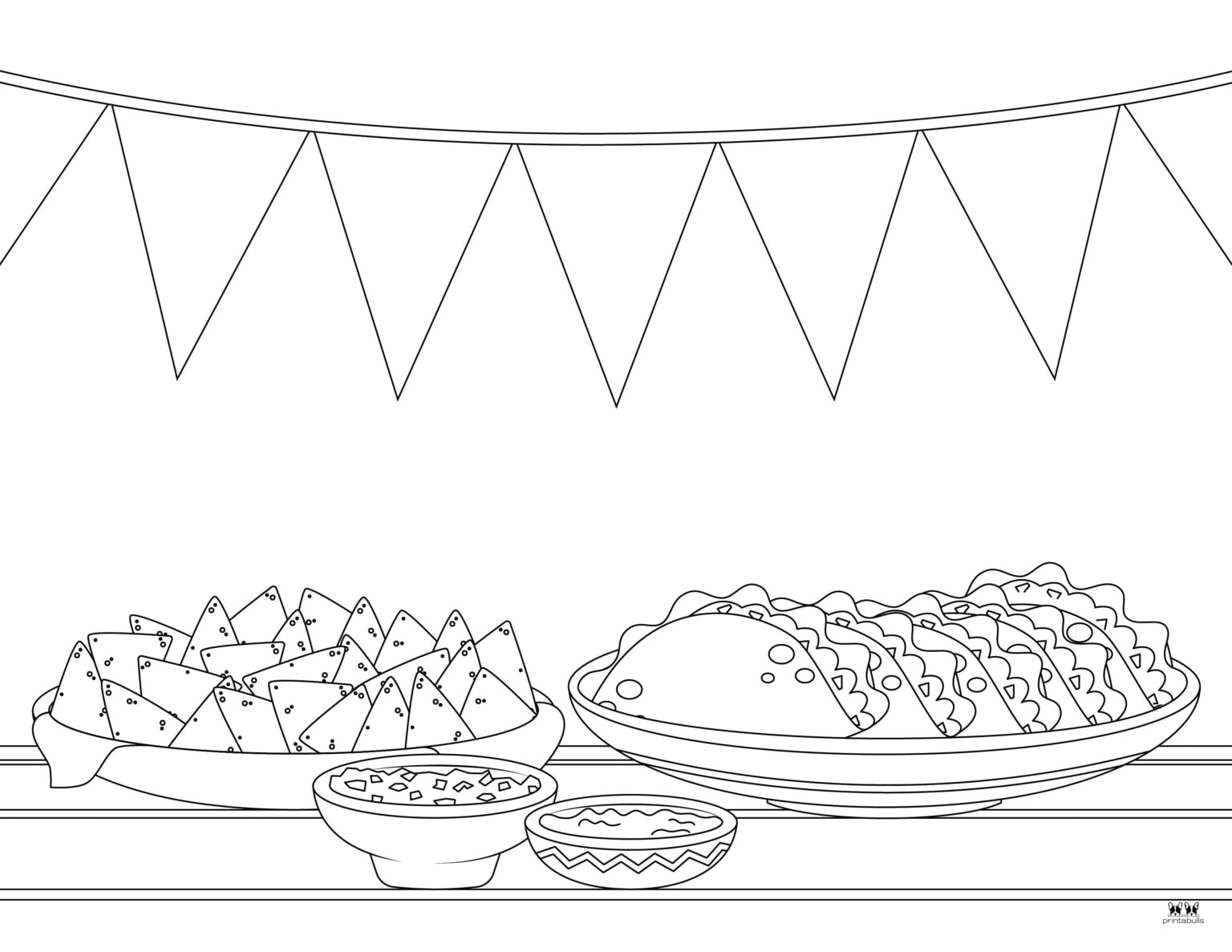 Cinco de Mayo Coloring Pages - 25 FREE Pages | Printabulls