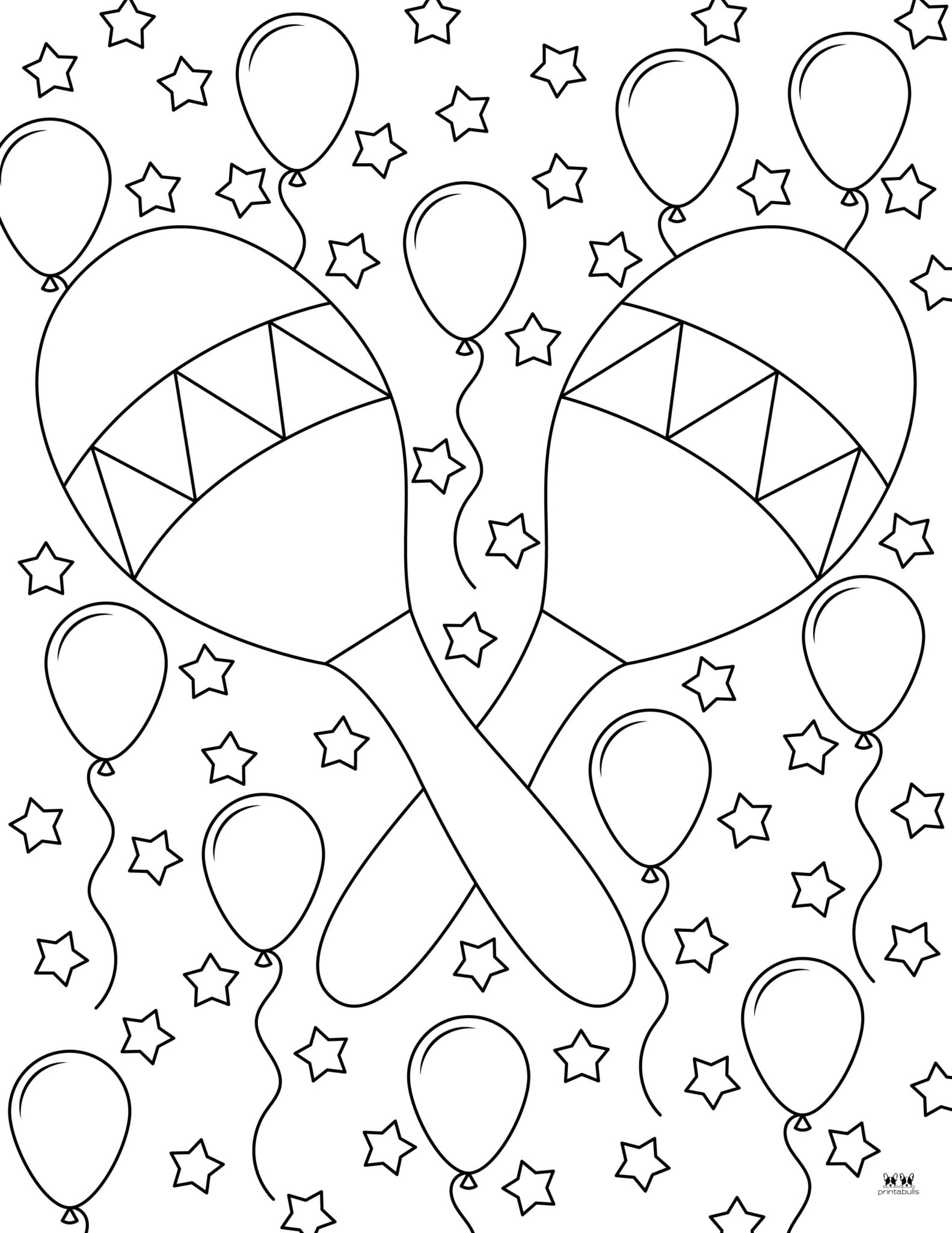 Cinco de Mayo Coloring Pages - 25 FREE Pages | Printabulls