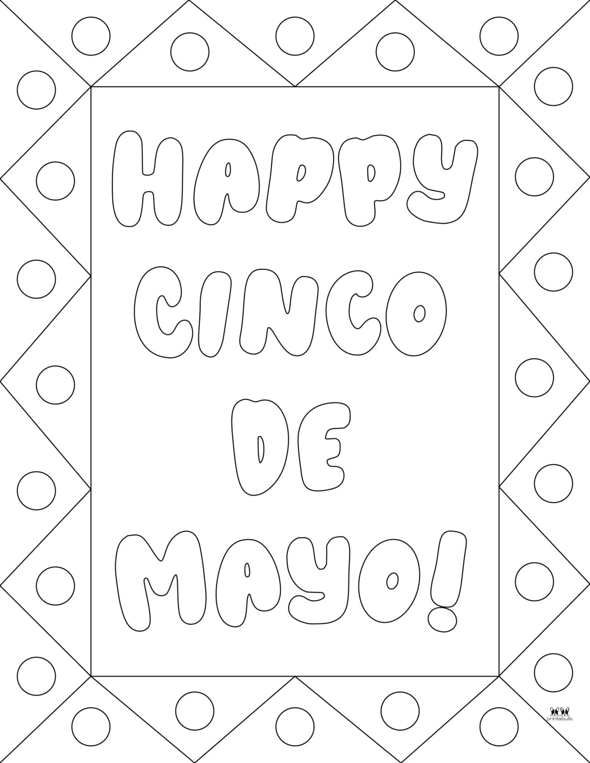 Cinco de Mayo Coloring Pages - 25 FREE Pages | Printabulls
