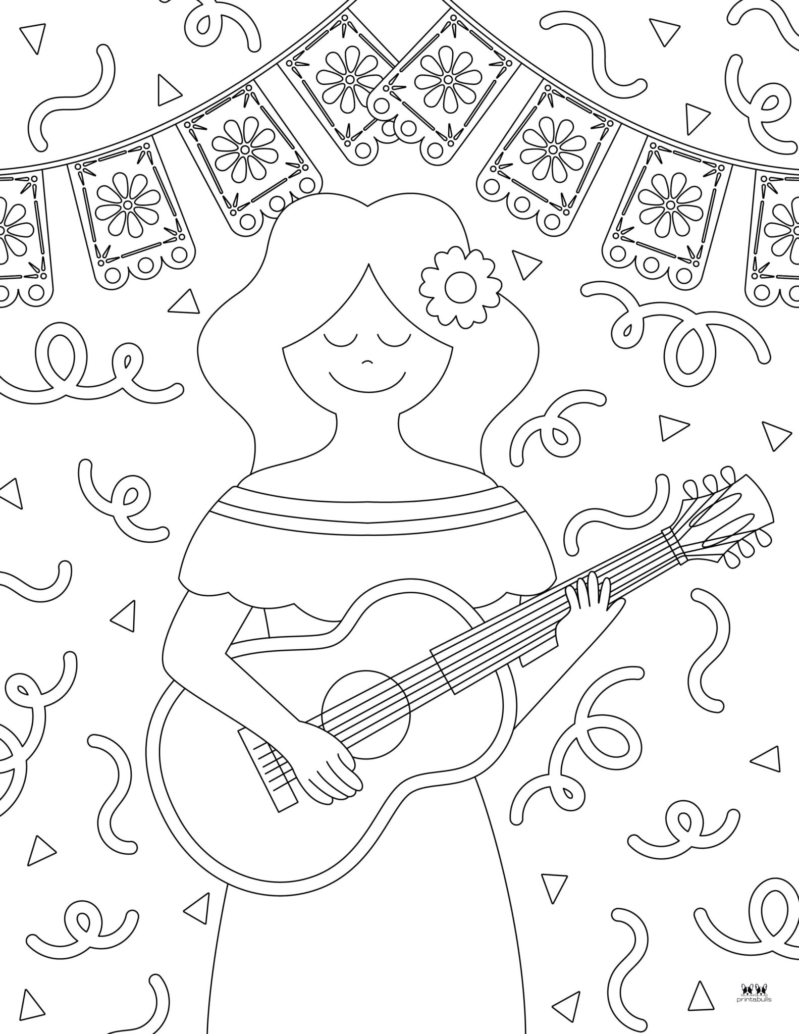 Cinco de Mayo Coloring Pages - 25 FREE Pages | Printabulls