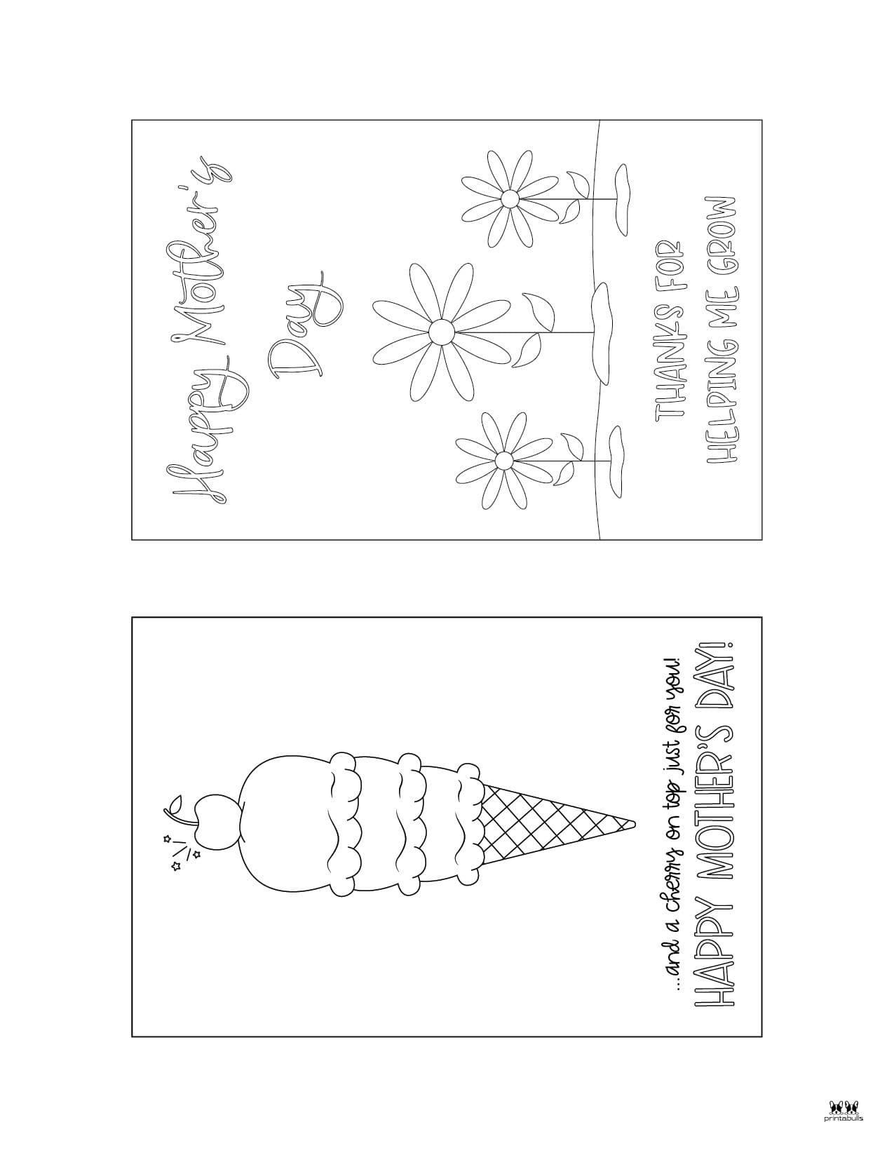 Mother's Day Cards - 50 FREE Printable Cards | Printabulls
