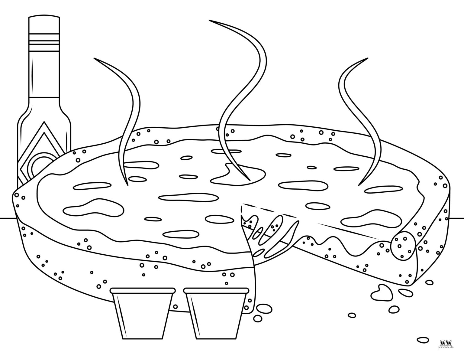 Pizza Coloring Pages - 32 FREE Printables | Printabulls