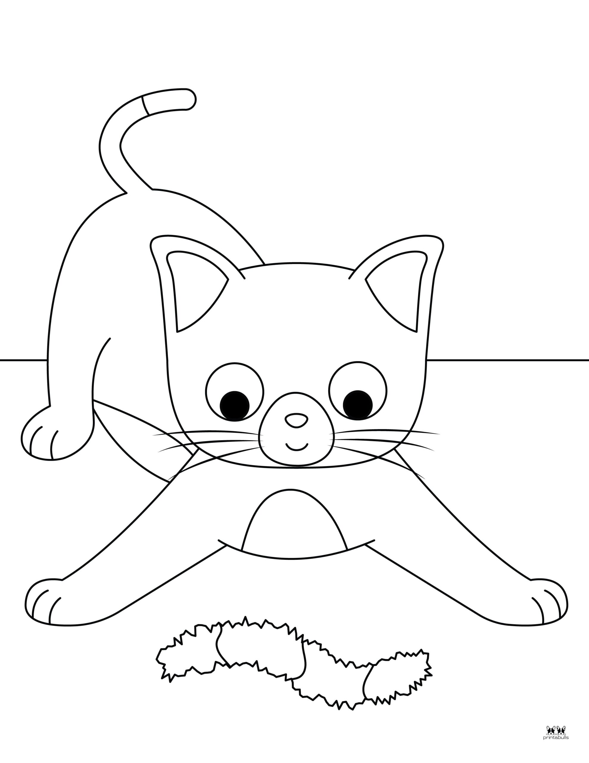 Kitten Coloring Pages - 25 FREE Printables - PrintaBulk