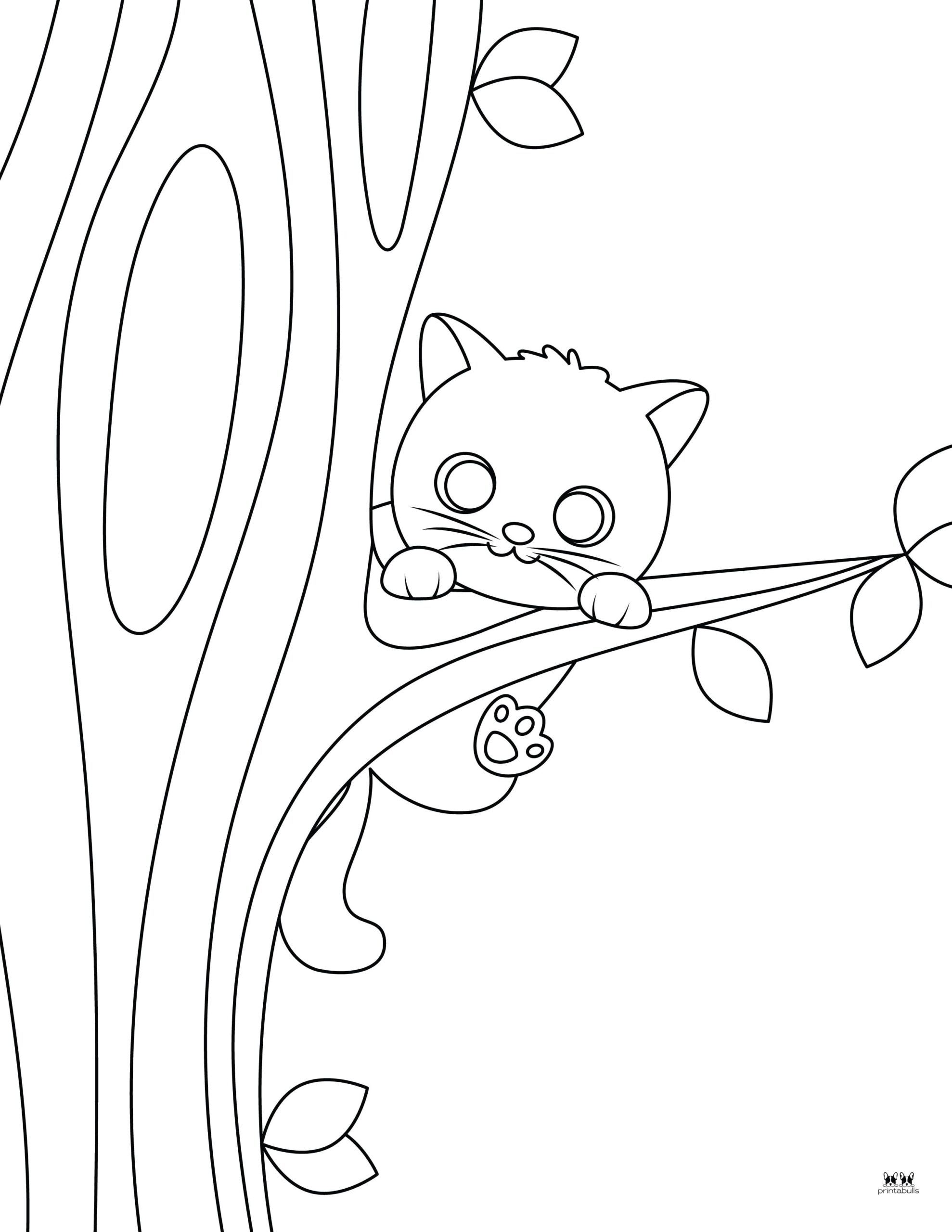 Kitten Coloring Pages - 25 FREE Printables | Printabulls