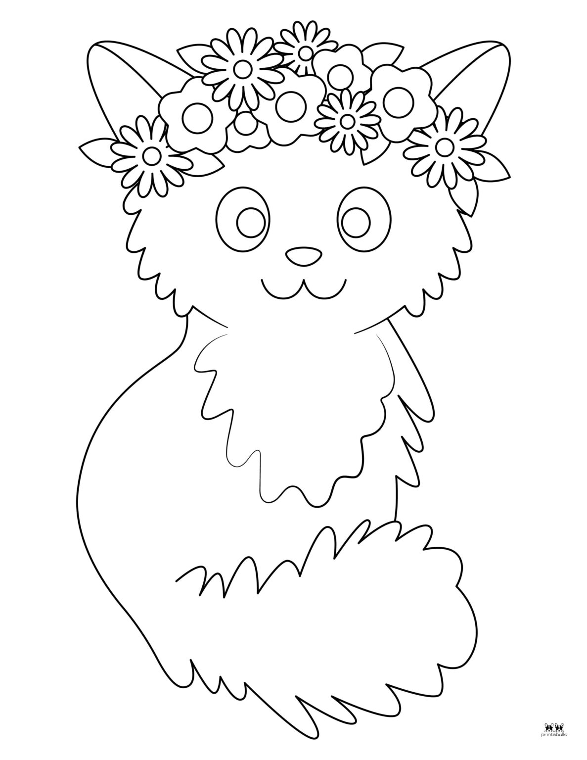 Kitten Coloring Pages - 25 FREE Printables | Printabulls