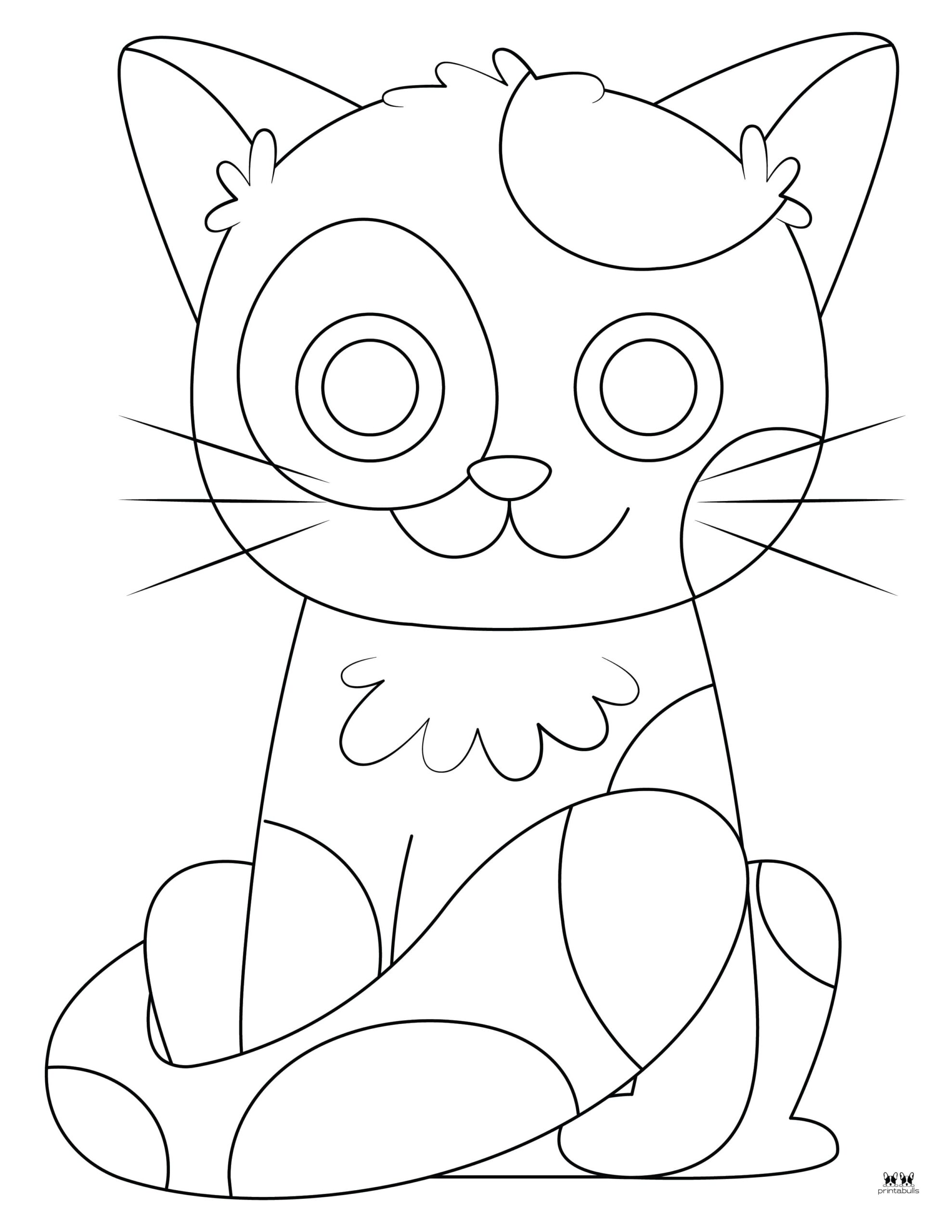 Kitten Coloring Pages - 25 FREE Printables - PrintaBulk