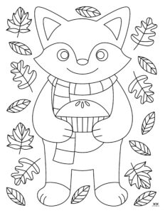 Fox Coloring Pages - 35 Free Pages | Printabulls