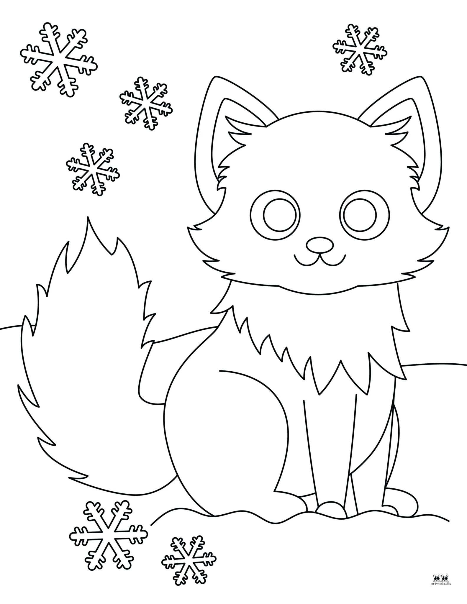 Fox Coloring Pages - 35 Free Pages | Printabulls