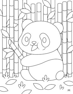 Panda Coloring Pages - 25 FREE Printables | Printabulls