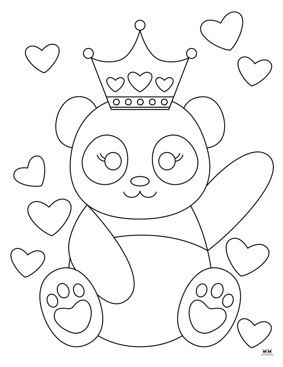 Panda Coloring Pages - 25 FREE Printables | Printabulls