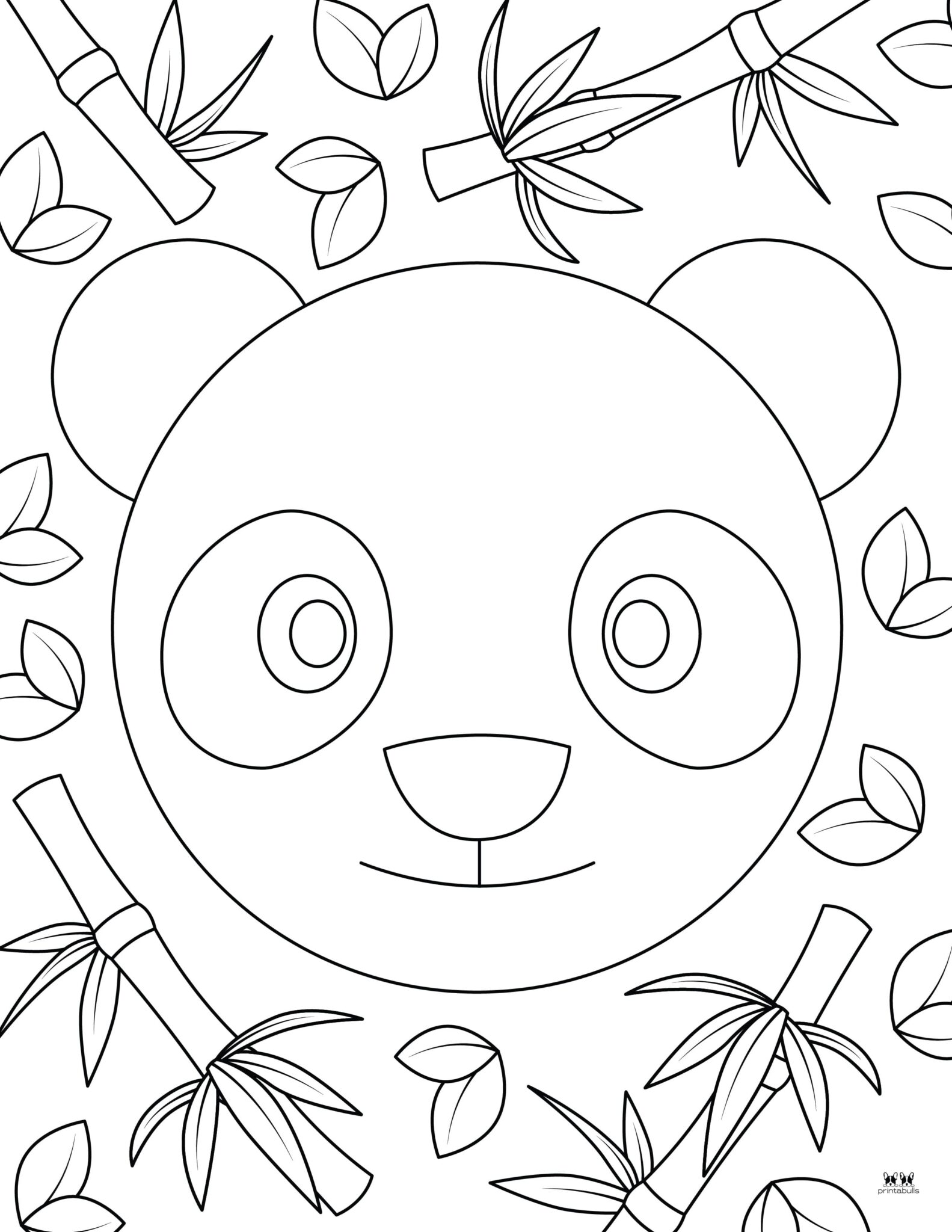 Panda Coloring Pages - 25 FREE Printables | Printabulls