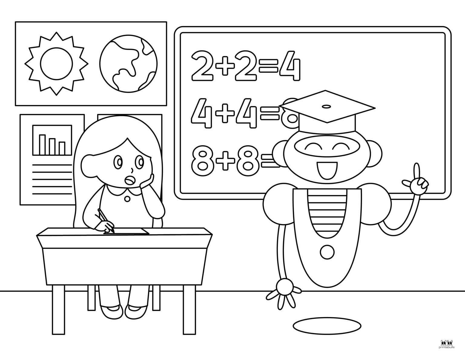 Robot Coloring Pages - 26 FREE Printables | Printabulls Robot Coloring Pages - 26 FREE Printables | Printabulls