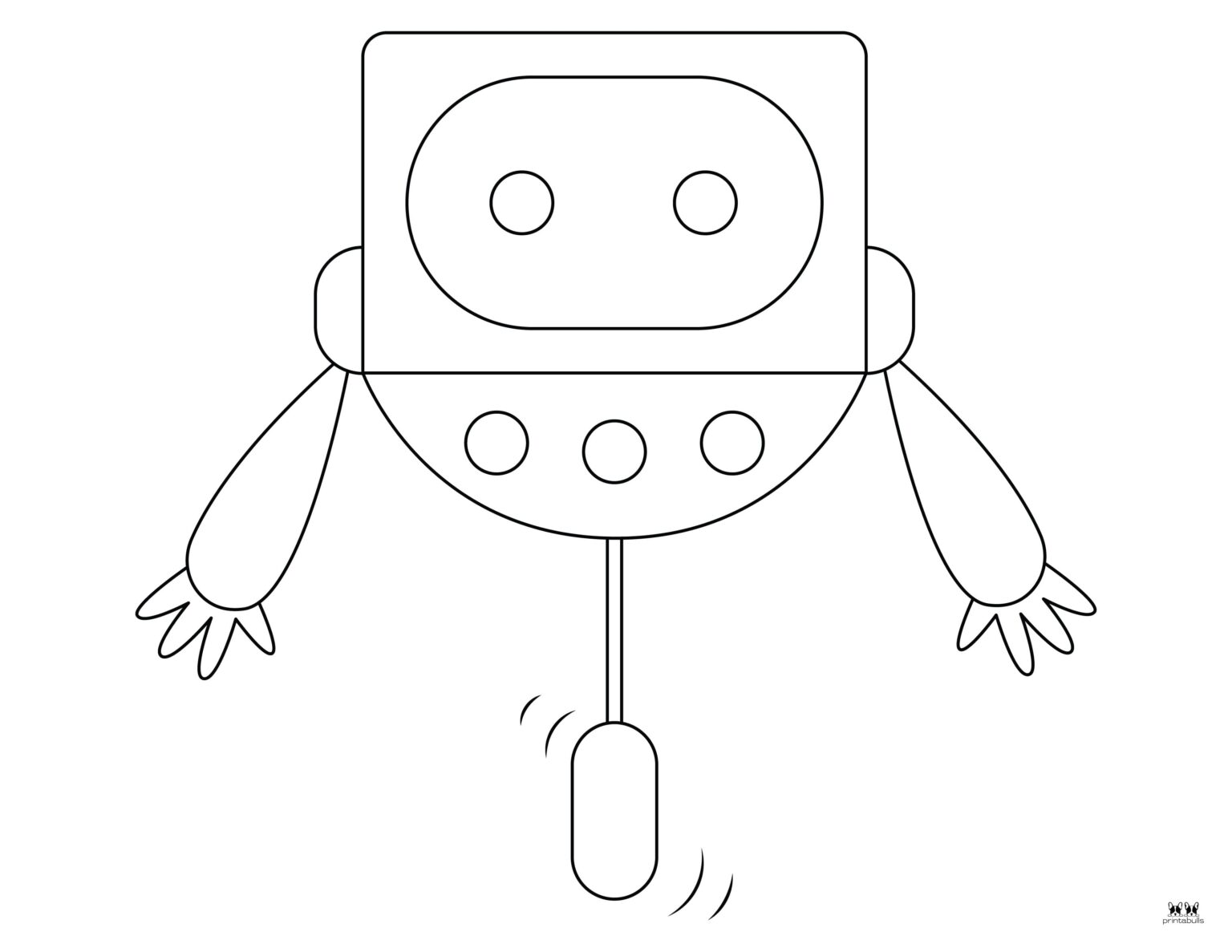 Robot Coloring Pages - 26 FREE Printables | Printabulls