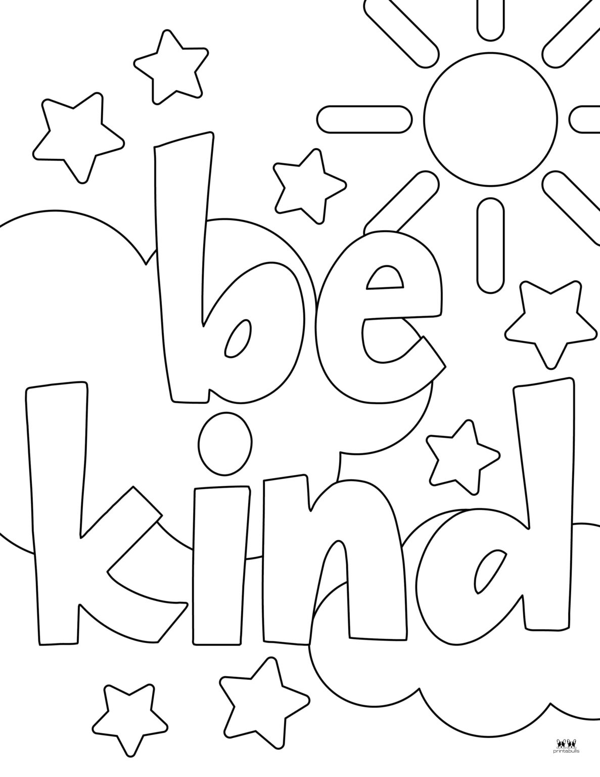 Kindness Coloring Pages - 45 FREE Pages | Printabulls