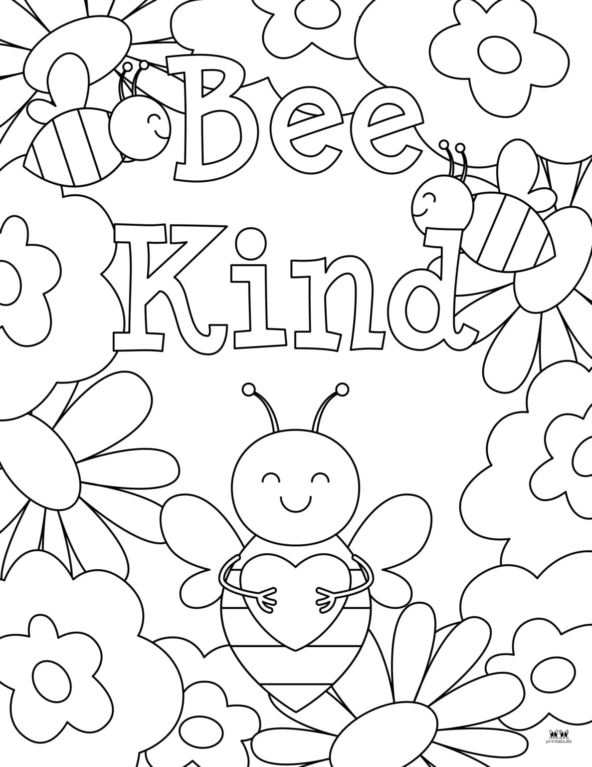 Kindness Coloring Pages - 45 FREE Pages | Printabulls