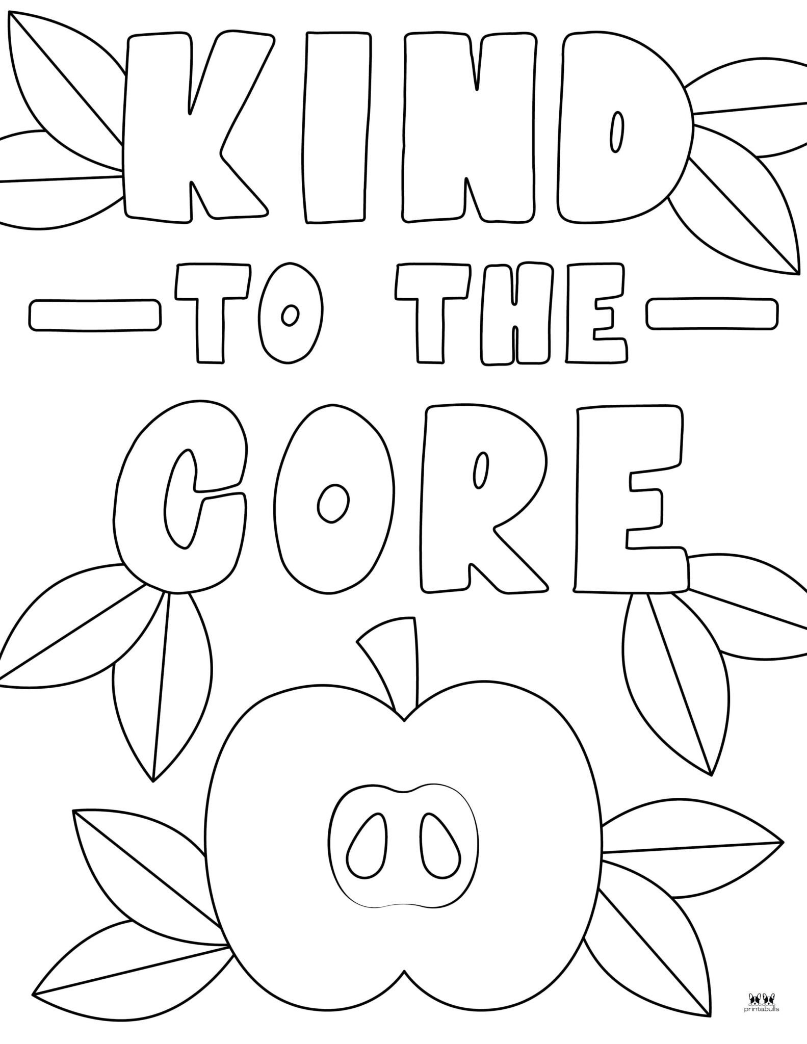 Kindness Coloring Pages - 45 FREE Pages | Printabulls