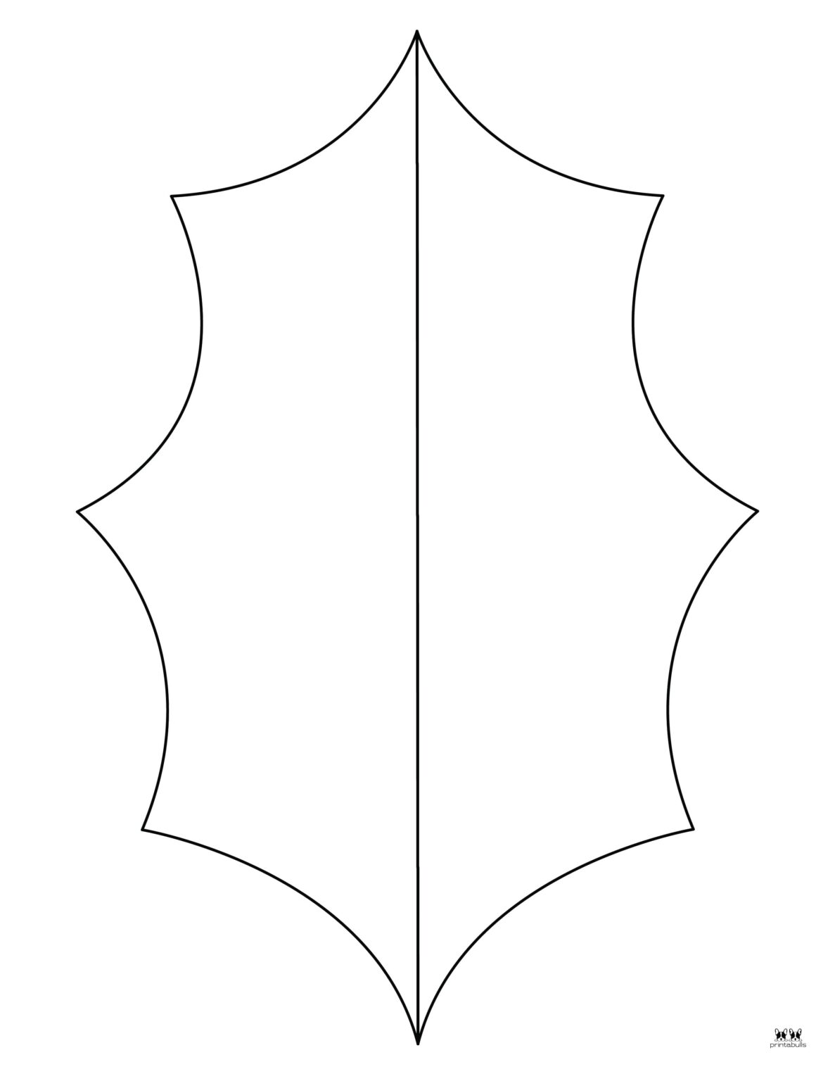 Holly Coloring Pages & Templates - FREE | Printabulls