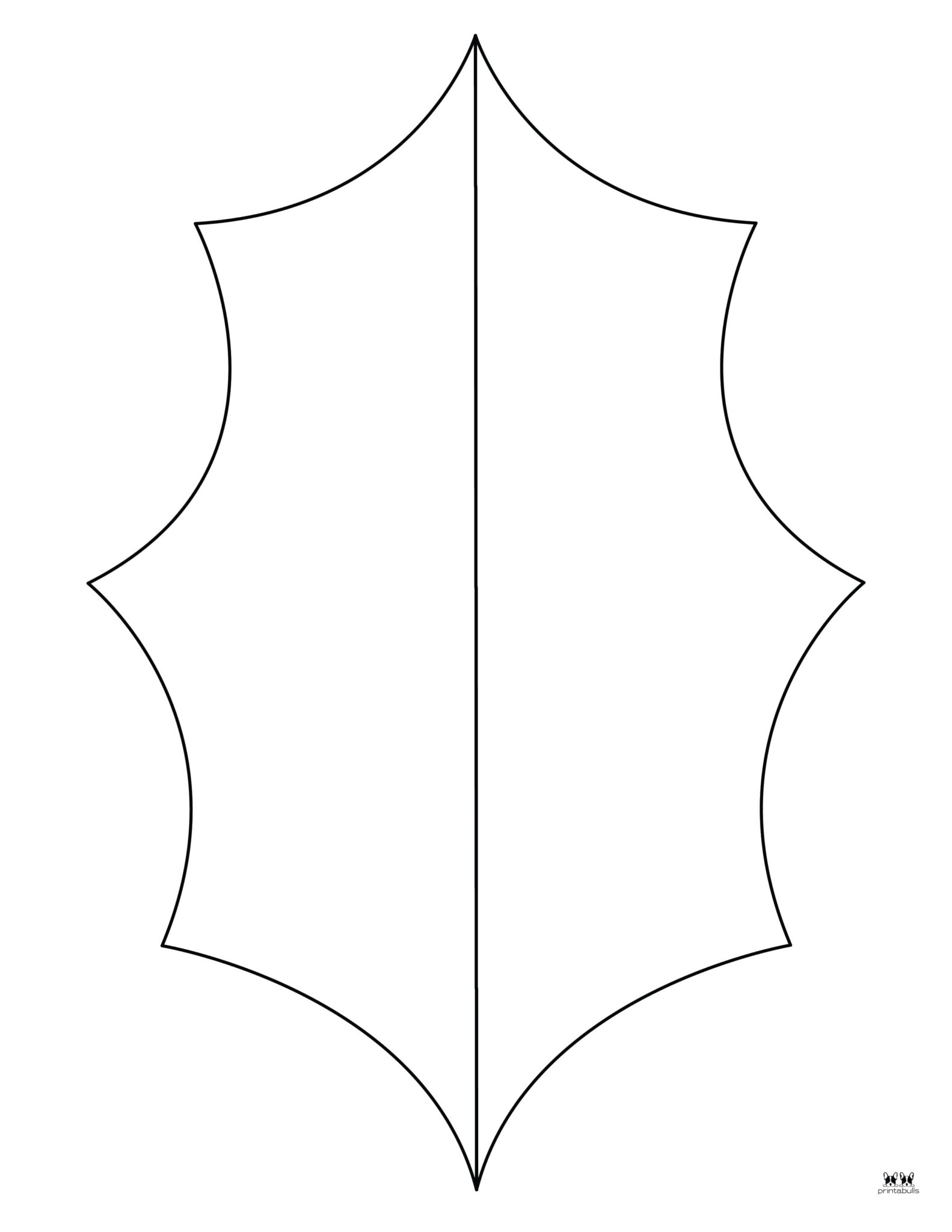 Holly Coloring Pages & Templates - FREE | Printabulls