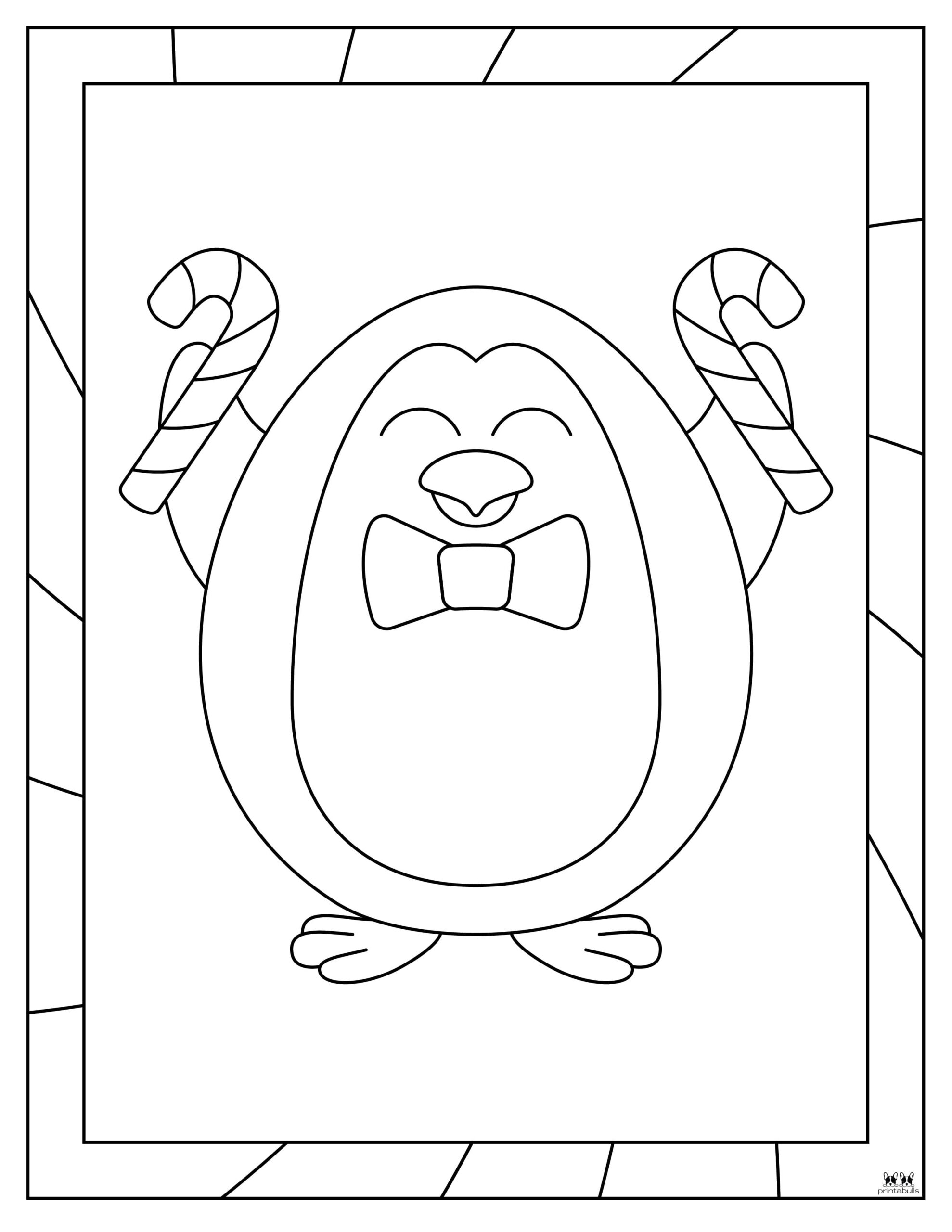 Penguin Coloring Pages & Templates - FREE | Printabulls