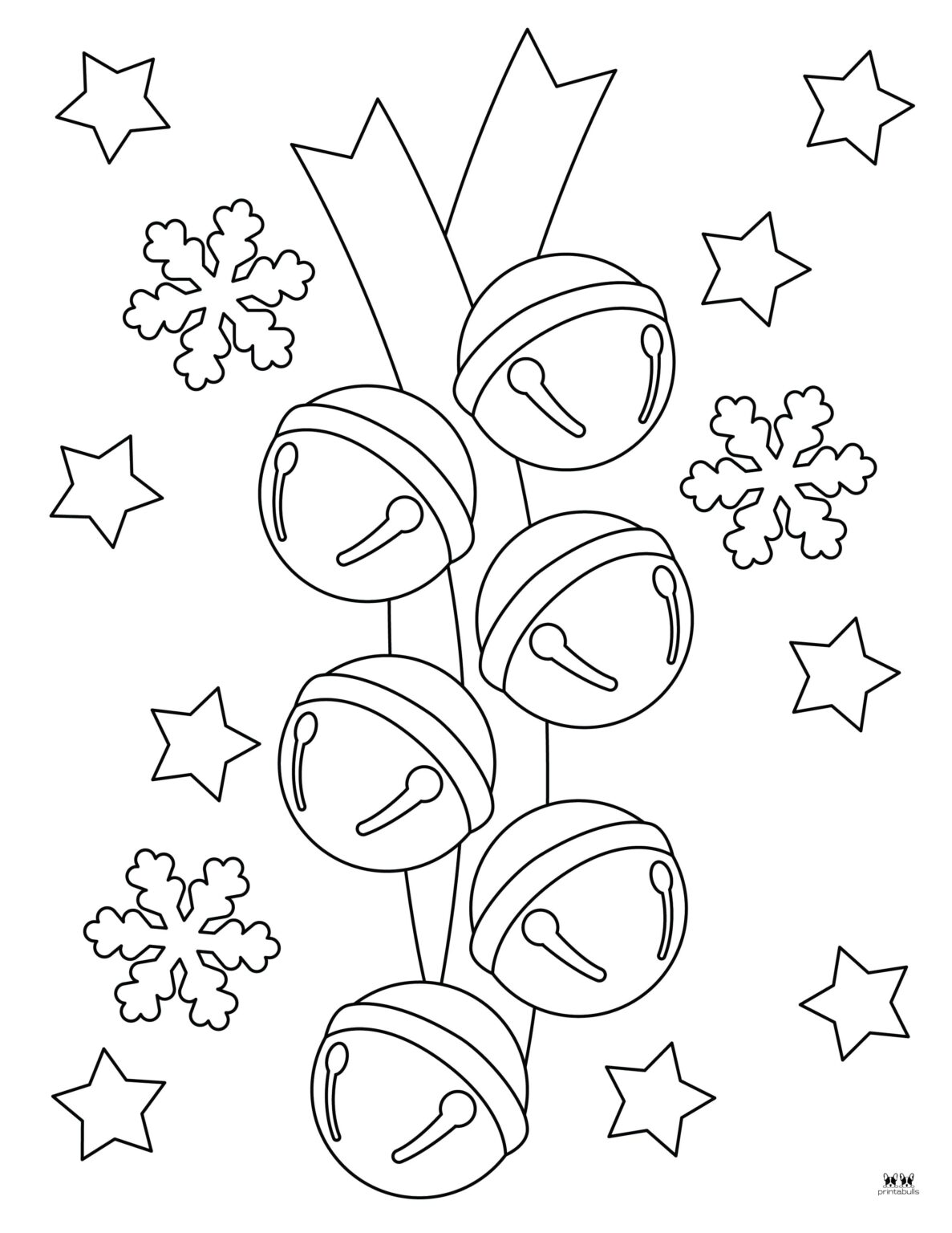 Christmas Bells Coloring Pages & Templates - PrintaBulk