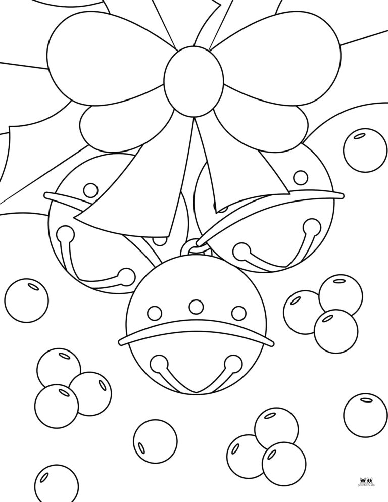 Christmas Bells Coloring Pages & Templates - PrintaBulk