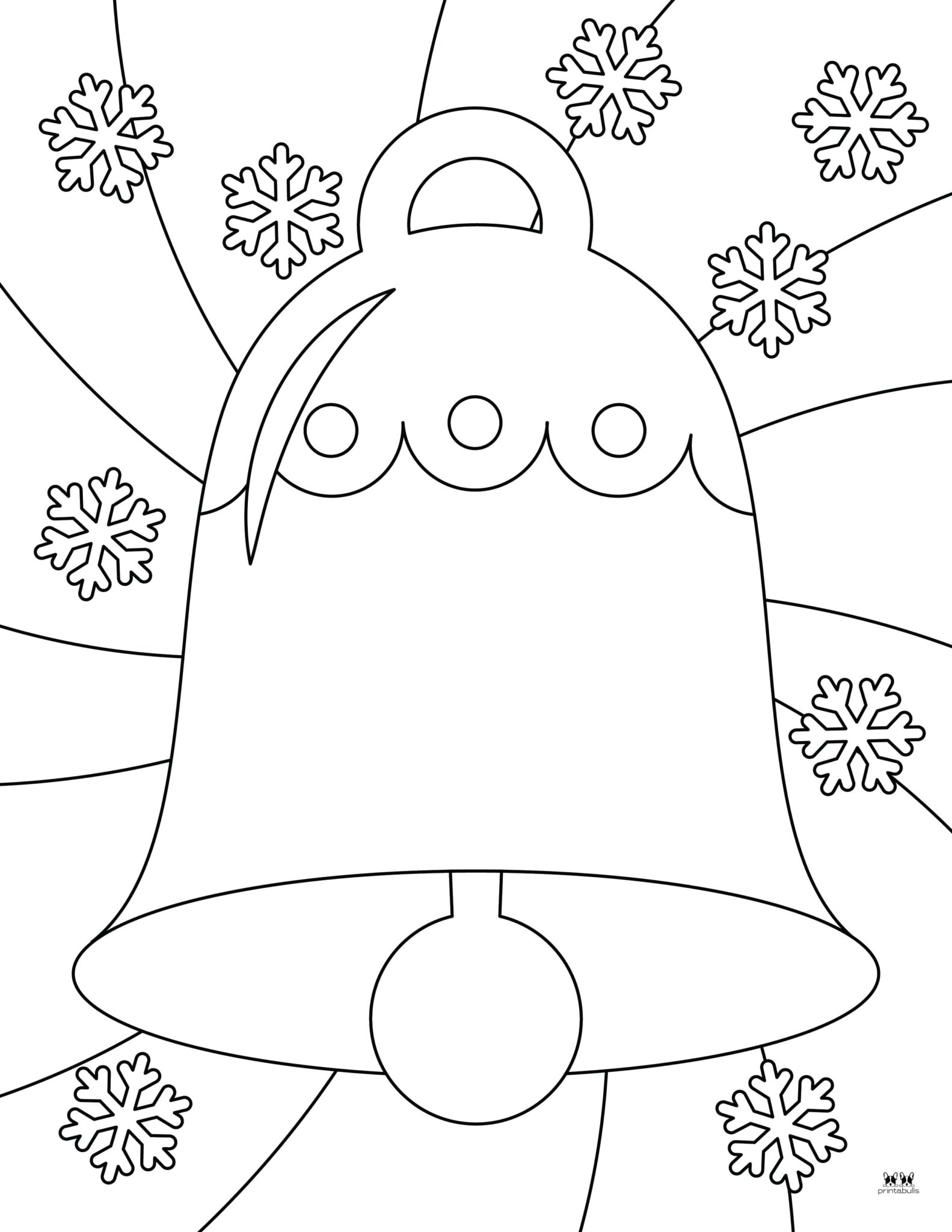 Christmas Bells Coloring Pages & Templates - PrintaBulk