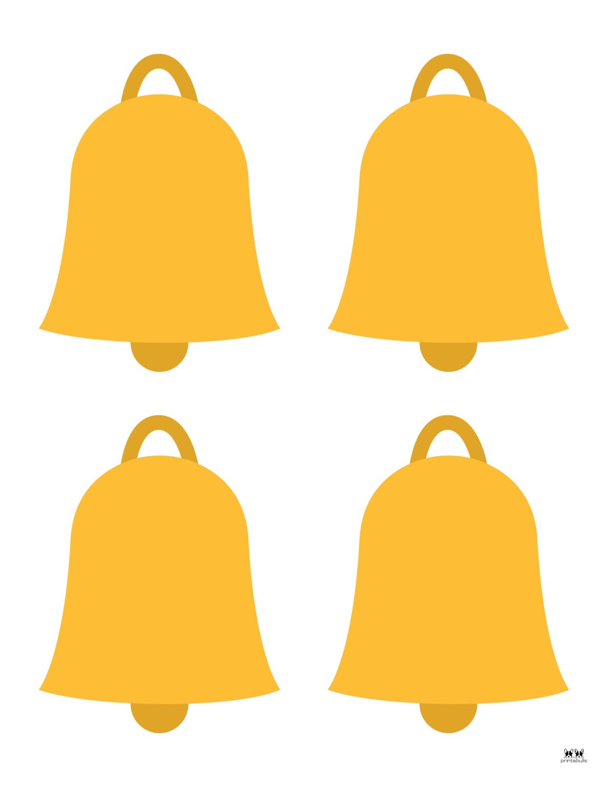 Christmas Bells Coloring Pages & Templates | Printabulls