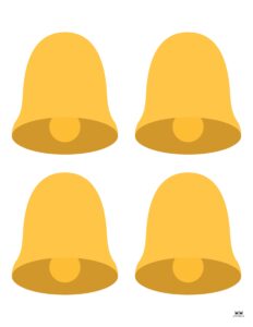 Christmas Bells Coloring Pages & Templates | Printabulls