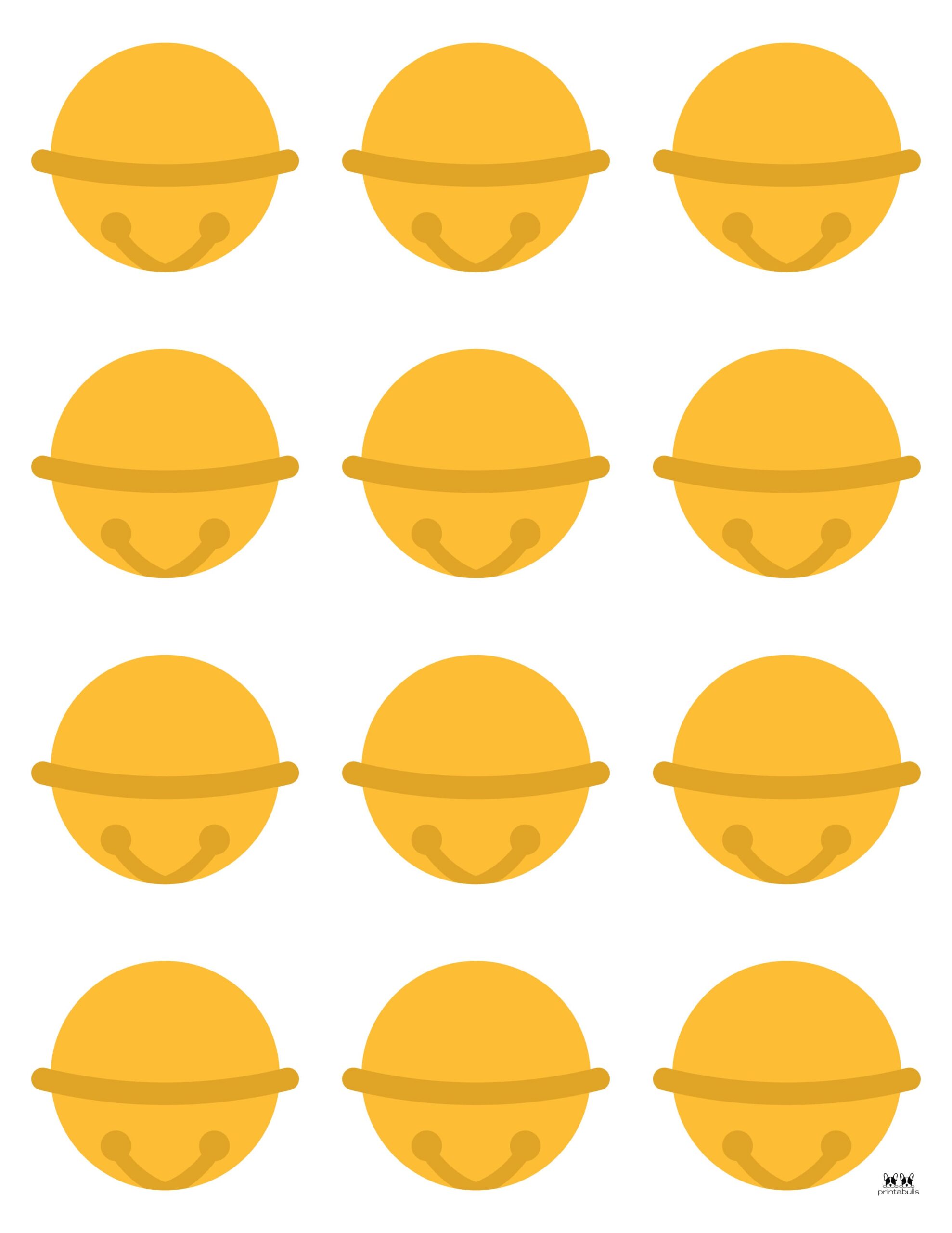 Christmas Bells Coloring Pages & Templates | Printabulls