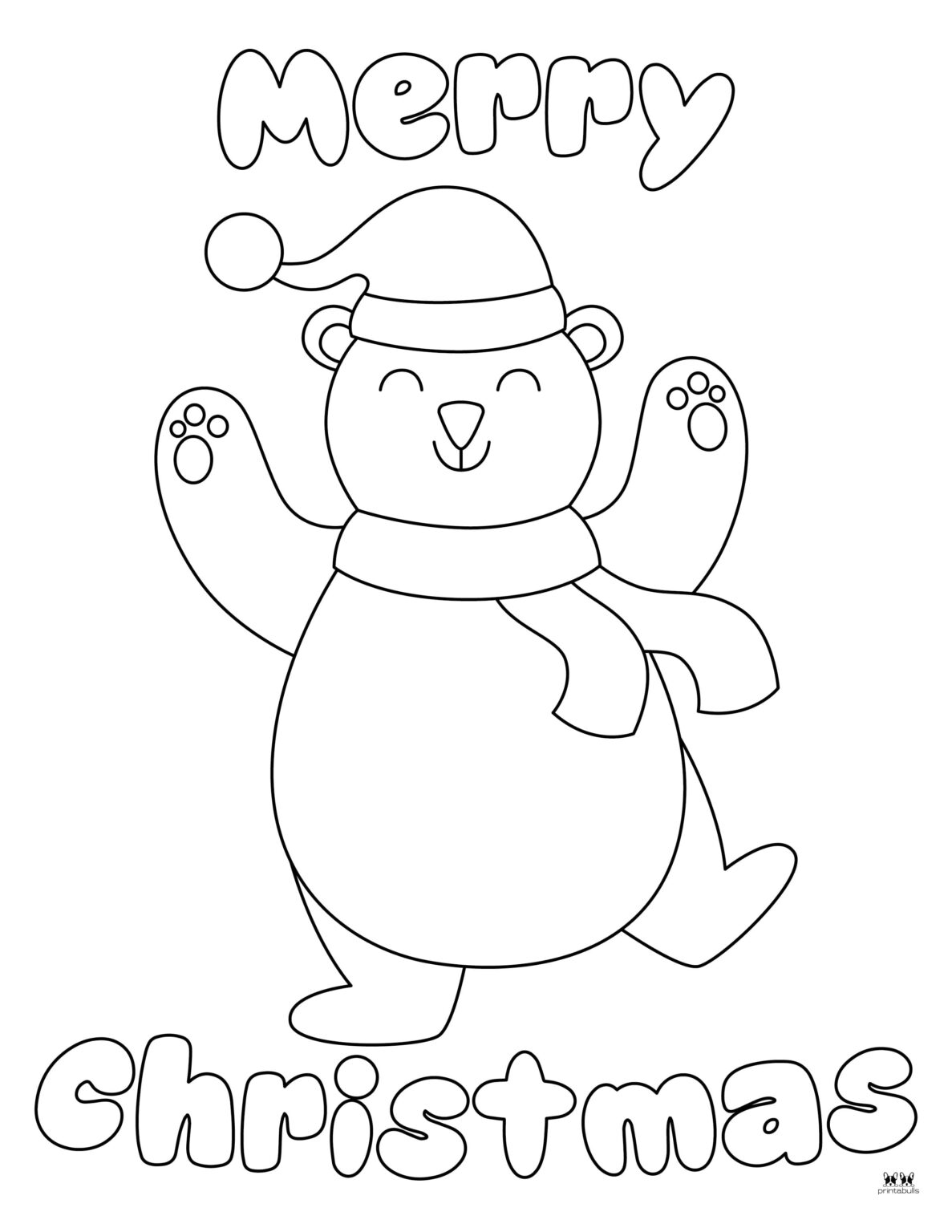 Polar Bear Coloring Pages & Templates - FREE | Printabulls