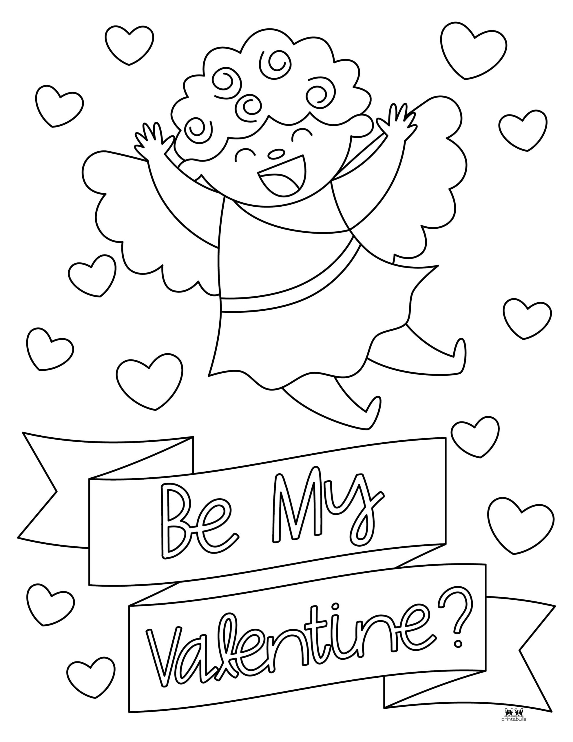 Cupid Coloring Pages - 20 FREE Pages | Printabulls