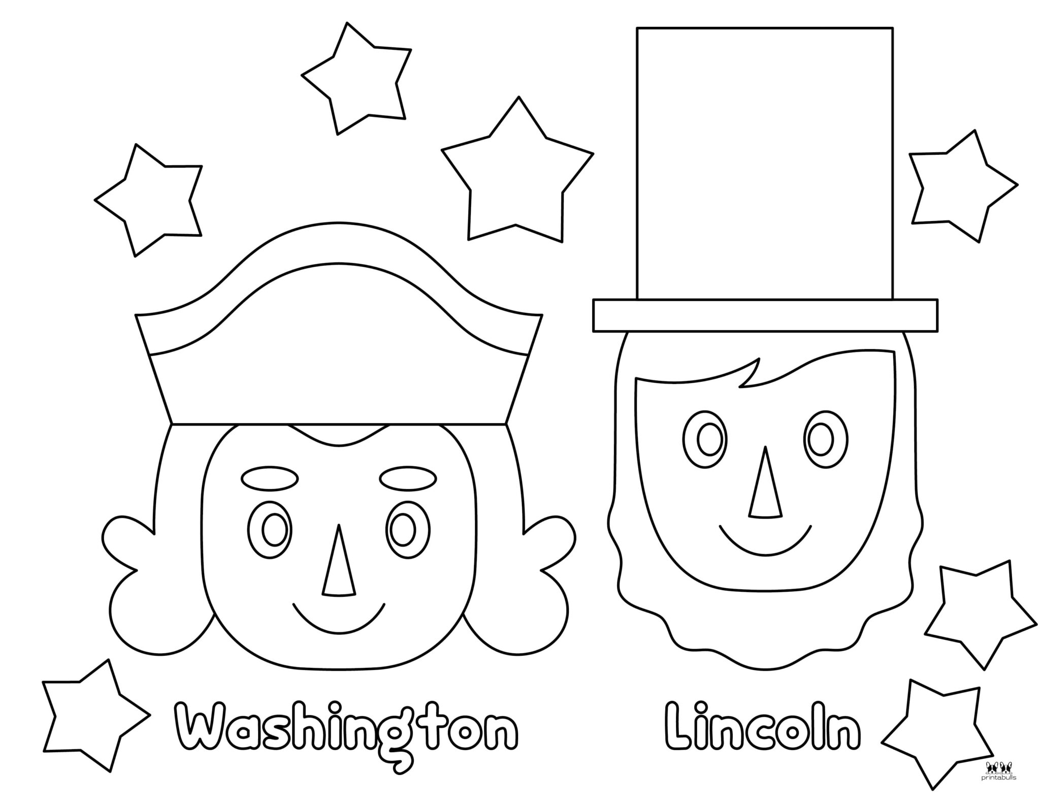 Presidents' Day Coloring Pages - 25 Pages | Printabulls