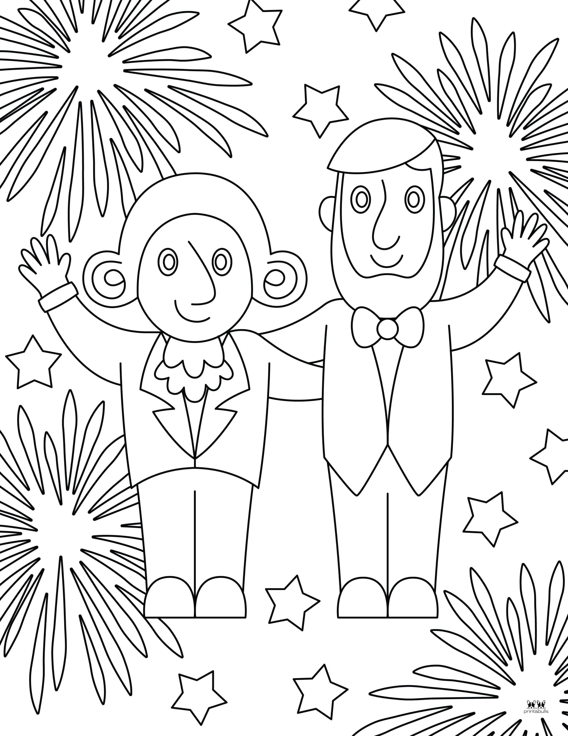Presidents' Day Coloring Pages - 25 Pages - PrintaBulk