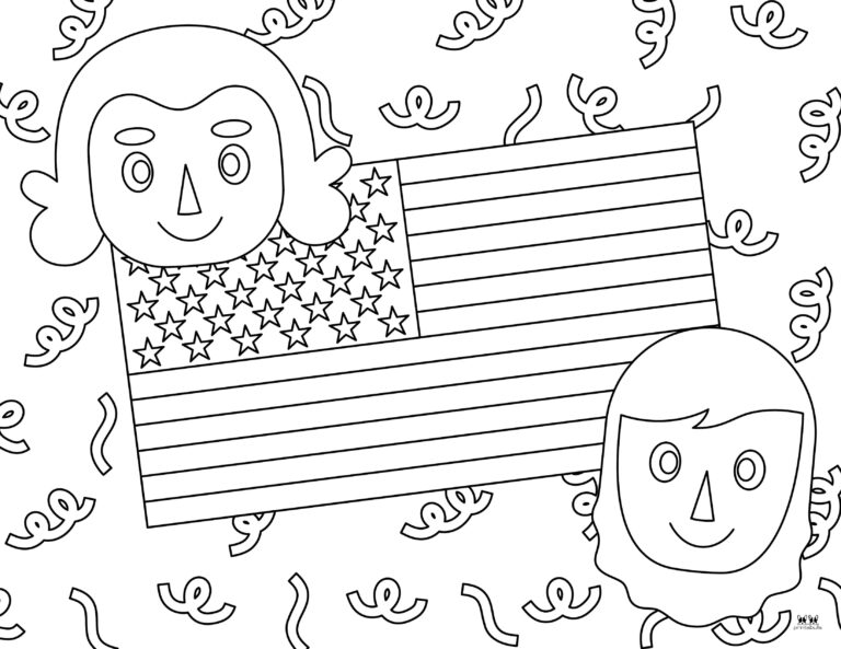 Presidents' Day Coloring Pages - 25 Pages | Printabulls