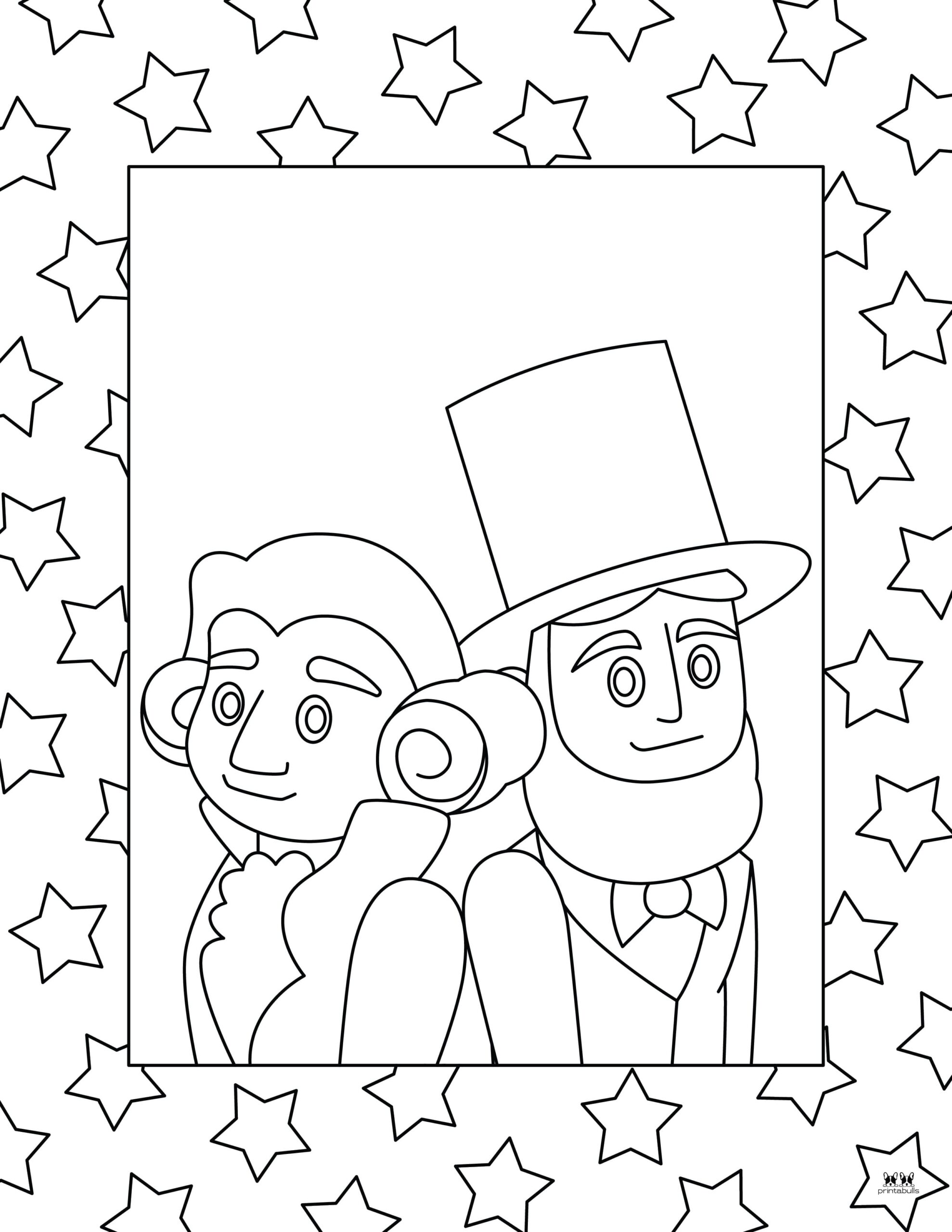 Presidents' Day Coloring Pages - 25 Pages | Printabulls